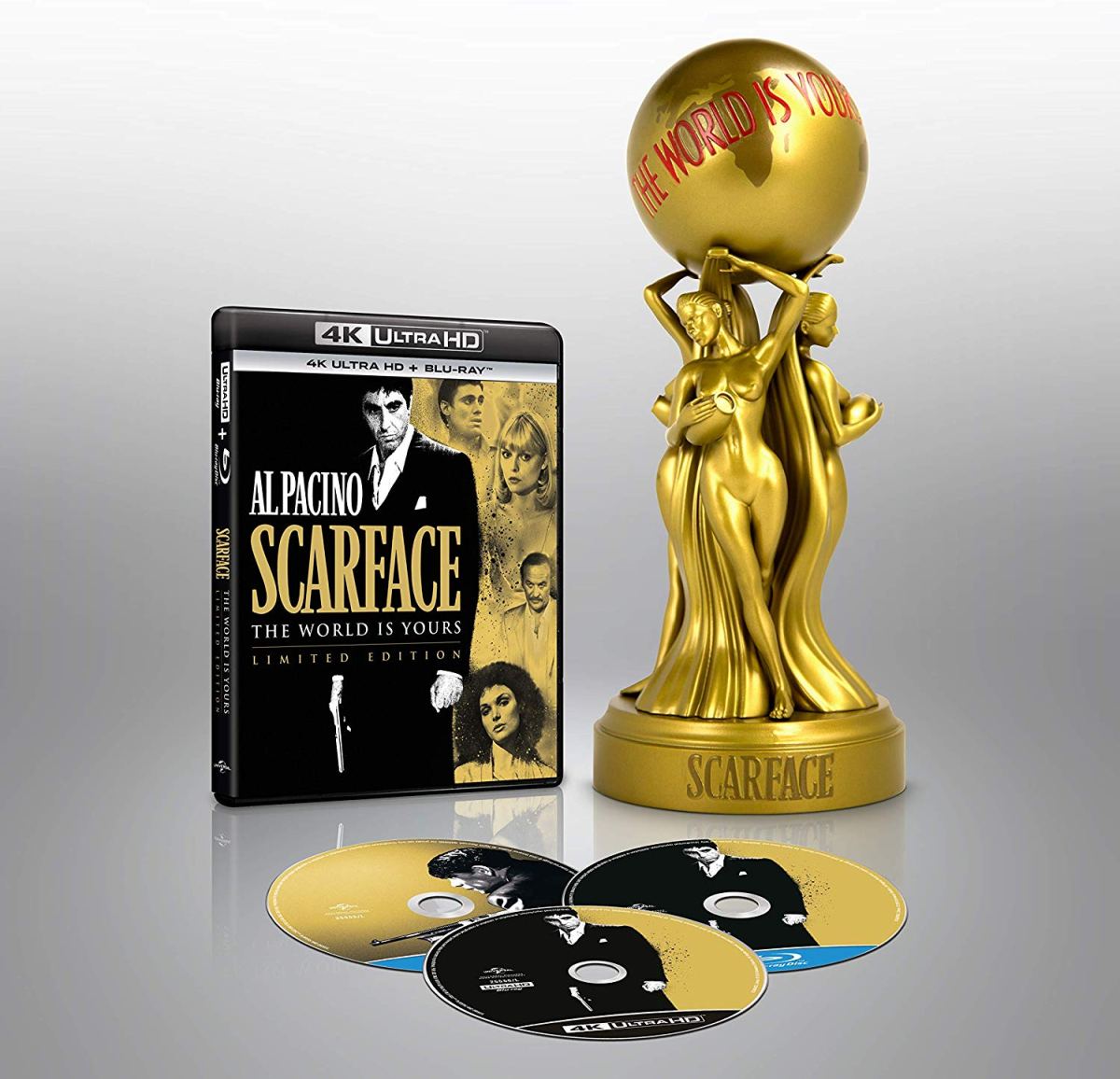 Say hello to the Scarface Gold Edition, available on 4K UHD for the ...