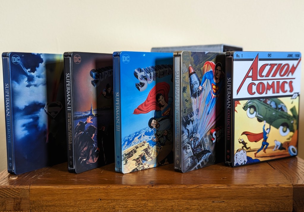Superman 1978 – 1987 5-Film Collection 4K UHD Steelbook review ...
