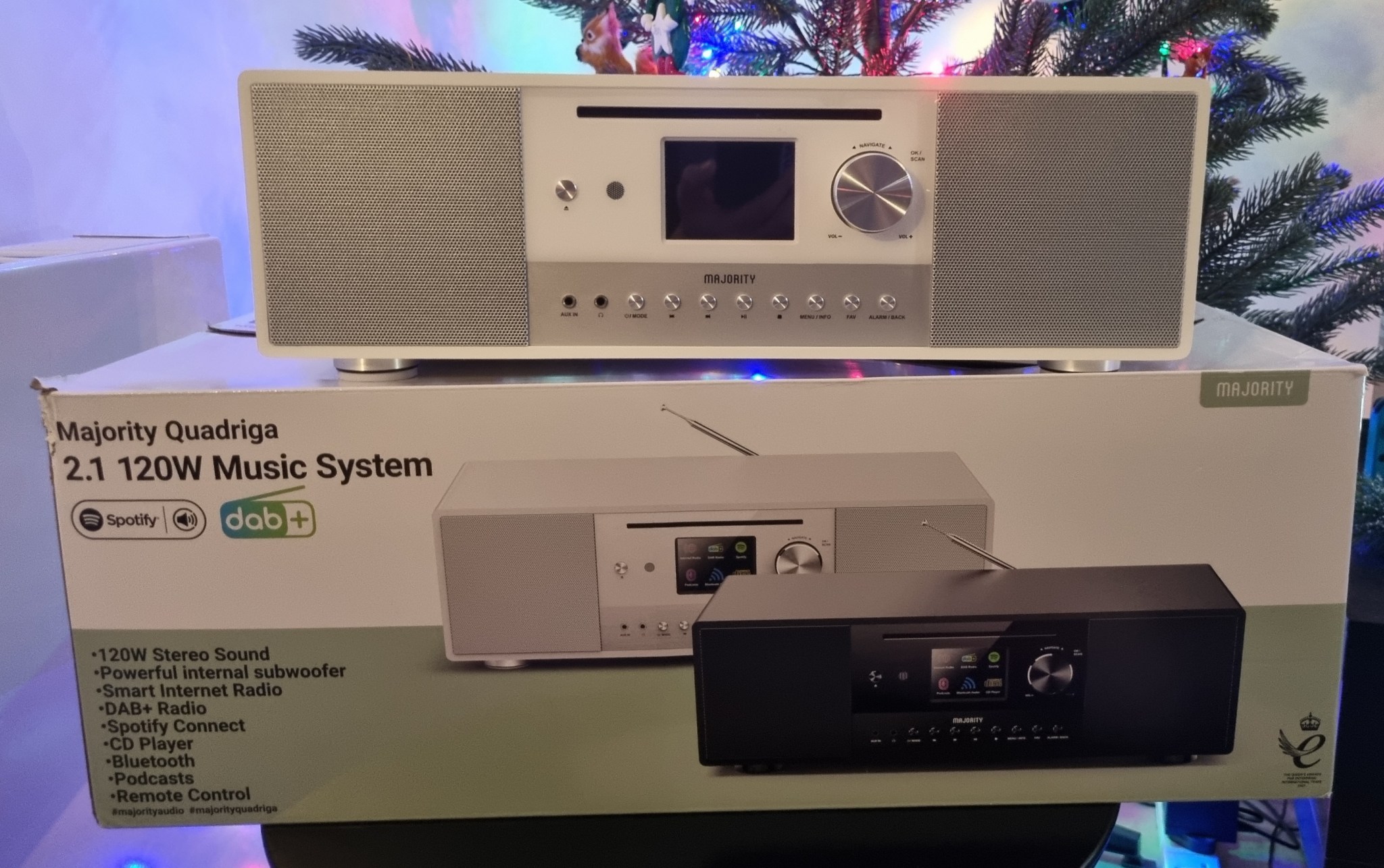 Majority Quadriga review: Music System for CD, DAB+ and Internet Radio ...